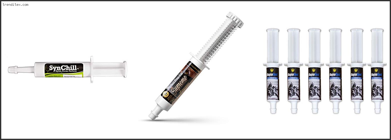 Top 10 Best Calming Paste For Horses [2022] | Trendy Picks