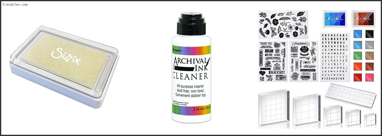 Top 10 Best Ink For Clear Stamps [2024] | Trendy Picks